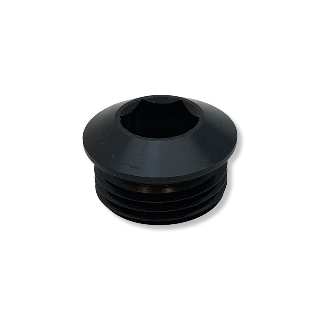 AN -6 Male Port Allen Plug - Black – AN3 Parts