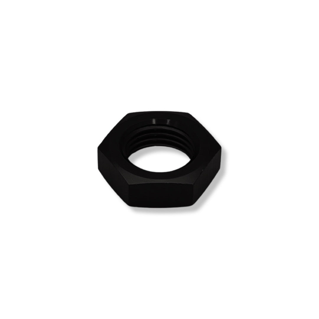 AN4 Bulkhead Lock Nut - Black – AN3 Parts