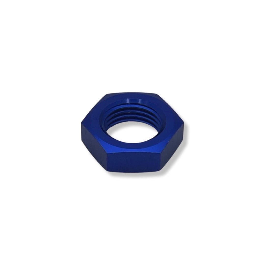 AN6 Bulkhead Lock Nut - Blue – AN3 Parts